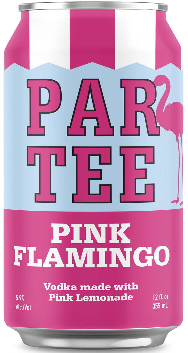 PAR TEE "PINK FLAMINGO" VODKA and PINK LEMONADE – Drink Par Tee